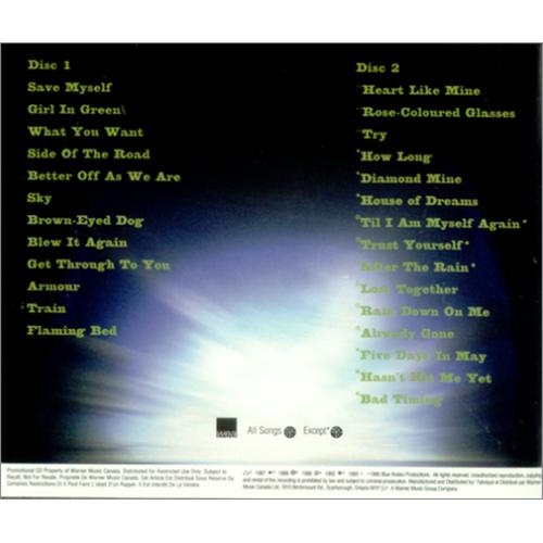 Blue Rodeo Nowhere To Here/From There To Here Canadian Promo 2 CD album ...