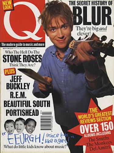 Blur Q - March 1995 UK magazine (377279) MARCH 1995