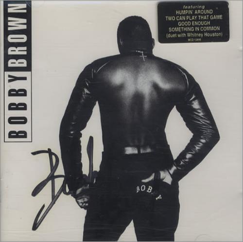 Bobby Brown Bobby - Autographed US CD album (CDLP) (403405)