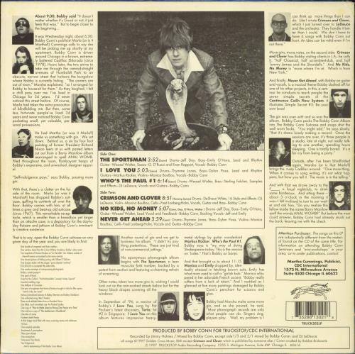 Bobby Conn Bobby Conn - Autographed US vinyl LP album (LP record) (804074)