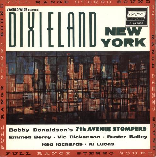 Bobby Donaldson Dixieland New York UK vinyl LP album (LP record) (723686)
