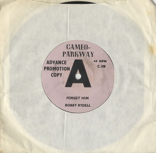 Bobby Rydell Forget Him UK Promo 7" vinyl single (7 inch record / 45 ...