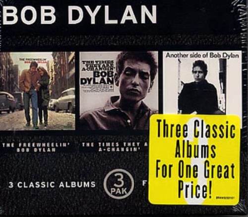 Bob Dylan 3 Classic Albums US CD Album Box Set (157217)