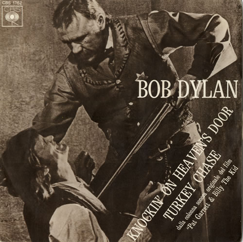 Bob Dylan Knockin' On Heaven's Door Italian 7" vinyl single (7 inch record / 45) (226685)