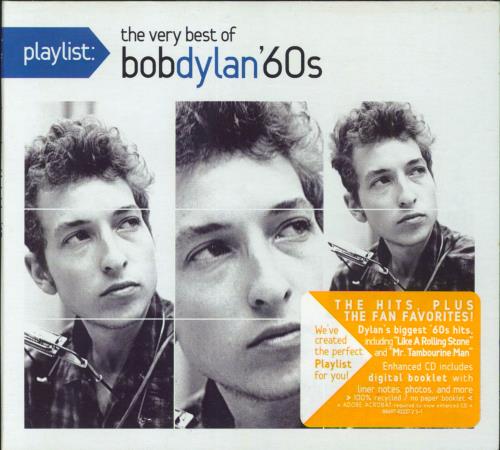 Bob Dylan Playlist: The Very Best Of Bob Dylan '60s US CD album (CDLP) (793244)