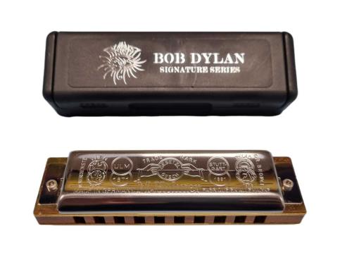 Bob Dylan Signature Series Harmonica - Key Of C German memorabilia ...