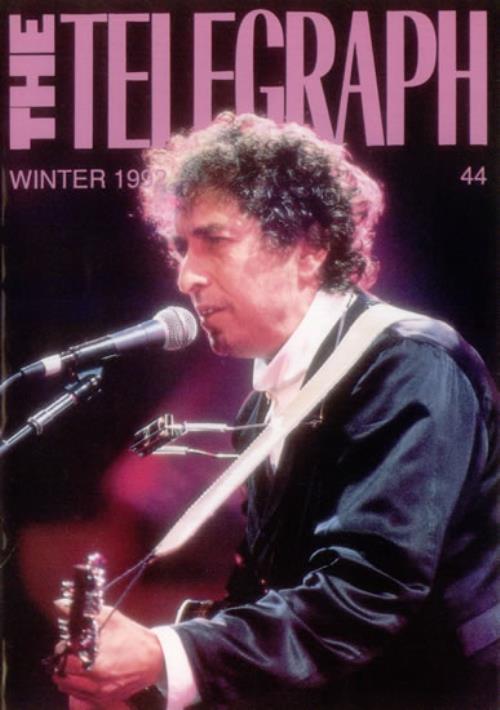 Bob Dylan The Telegraph - Winter 1992 UK fanzine (542390) 44