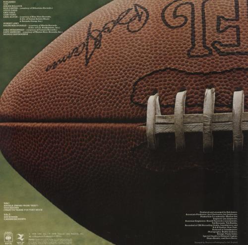 Bob James Touchdown UK vinyl LP album (LP record) (478085)