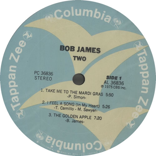 Bob James Two US vinyl LP album (LP record) (636612)
