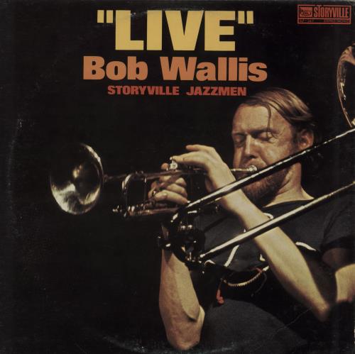 Bob Wallis Live UK vinyl LP album (LP record) (760420)