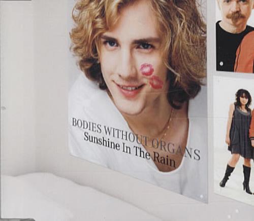 Bodies Without Organs Sunshine In The Rain Swedish CD single (CD5 / 5 ...