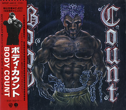 Body Count Cop Killer Japanese CD album (CDLP) (608329)