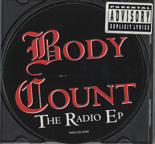 Body Count The Radio EP US Promo CD single (CD5 / 5") (453606)