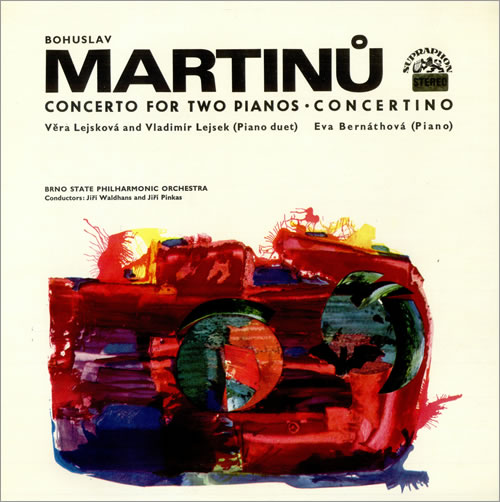 Bohuslav Martinu Concerto For Two Pianos & Concertino For Piano And ...
