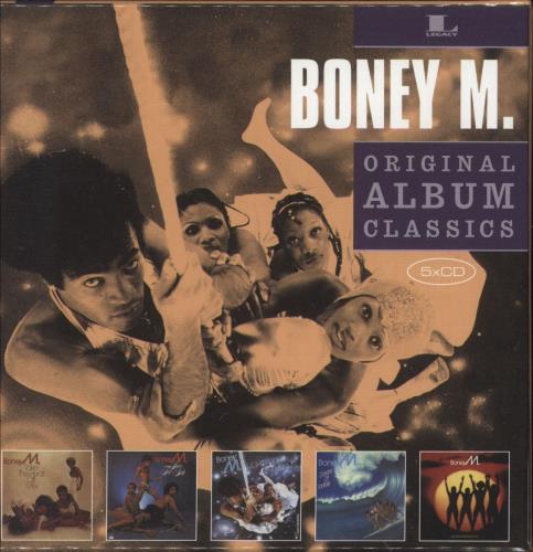 Boney M Original Album Classics UK 5-CD album set (747717)