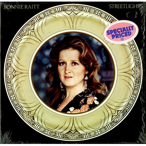 Bonnie Raitt Streetlights - Tan label US vinyl LP album (LP record ...
