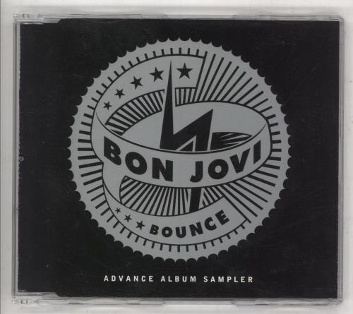 Bon Jovi Bounce Advance Album Sampler UK Promo CD single (CD5 / 5 ...