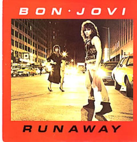 Bon Jovi Runaway UK 12" vinyl single (12 inch record / Maxi-single) (502)