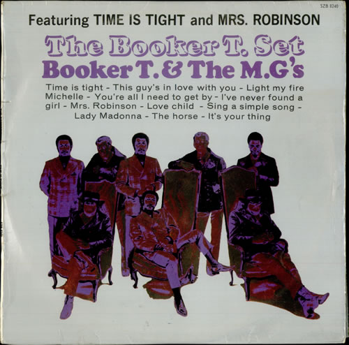 Booker T. & The M.G.'s The Booker T. Set UK vinyl LP album (LP record) (528398)