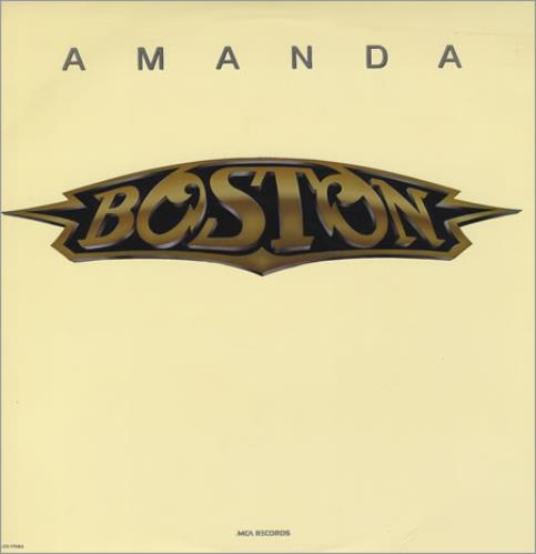 Boston Amanda US Promo 12" vinyl single (12 inch record / Maxi-single ...