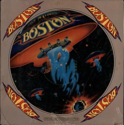 Boston Boston - Sealed US picture disc LP (vinyl picture disc album ...