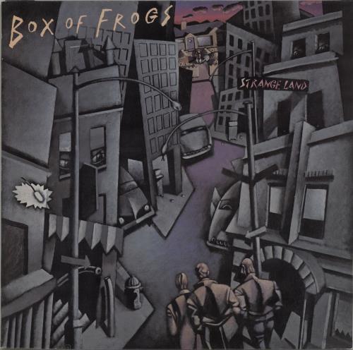 Box Of Frogs Strange Land UK vinyl LP album (LP record) (216980)