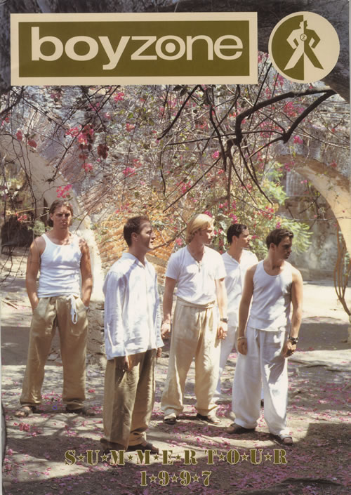 Boyzone Summer Tour 1997 UK tour programme (93321) TOUR PROGRAMME