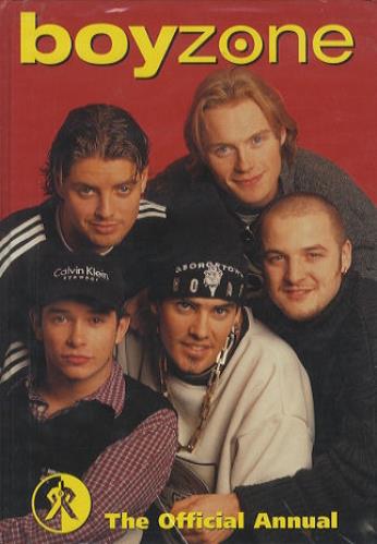 Boyzone The Official Annual 1997 UK book (175779) ISBN:1858305039