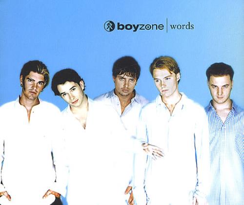 Boyzone Words UK 2-CD single set (Double CD single) (231903)