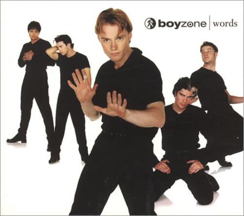 Boyzone Words UK 2-CD single set (Double CD single) (231903)