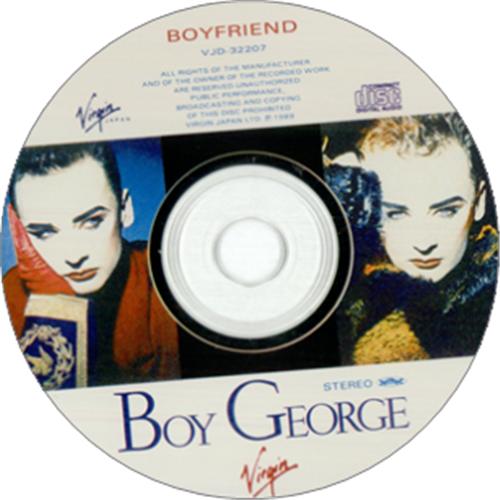 Boy George Boyfriend - Picture CD Japanese CD album (CDLP) (9396)