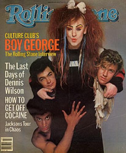 Boy George Rolling Stone - june 84 US magazine (216121) JUNE 84