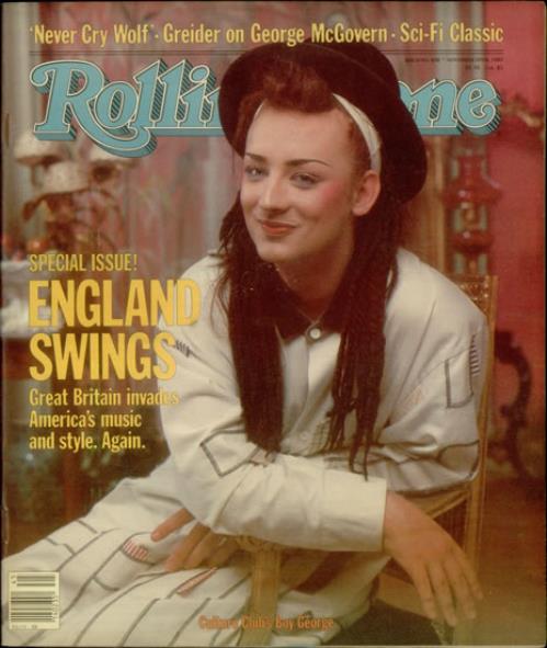 Boy George Rolling Stone US magazine (543675) NOV 10TH 1983