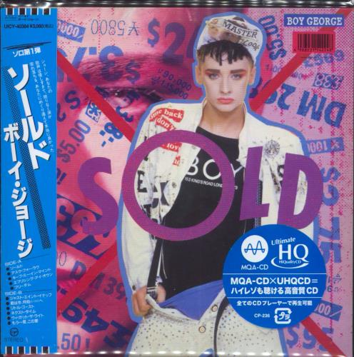 Boy George Sold Japanese CD album (CDLP) (805575)