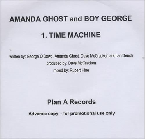 Boy George Time Machine UK Promo CD-R acetate (390244)