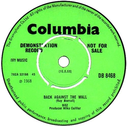 Boz Burrell Light My Fire - A Label UK Promo 7" vinyl single (7 inch ...