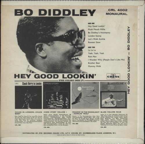 Bo Diddley Hey Good Lookin' UK vinyl LP album (LP record) (754226)