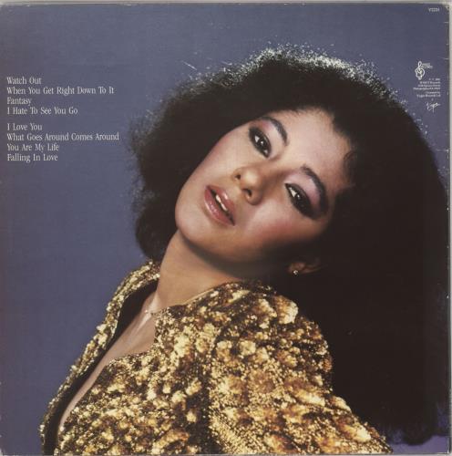 Brandi Wells Watch Out UK vinyl LP album (LP record) (745143)