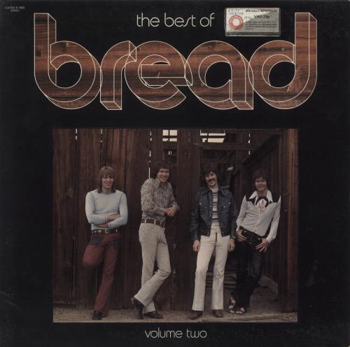 Bread The Best Of Bread, Vol. 2 US vinyl LP album (LP record) (510525)