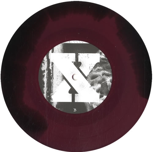 Breaking Point Life Sentence - Black/Red Swirl Vinyl UK 7" vinyl single ...