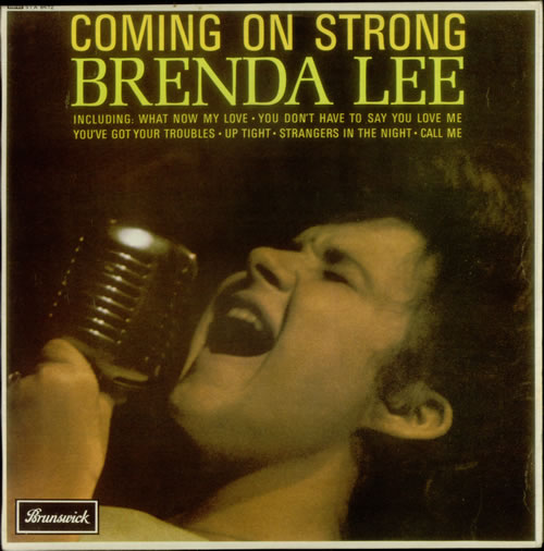 Brenda Lee Coming On Strong UK vinyl LP album (LP record) (547809)