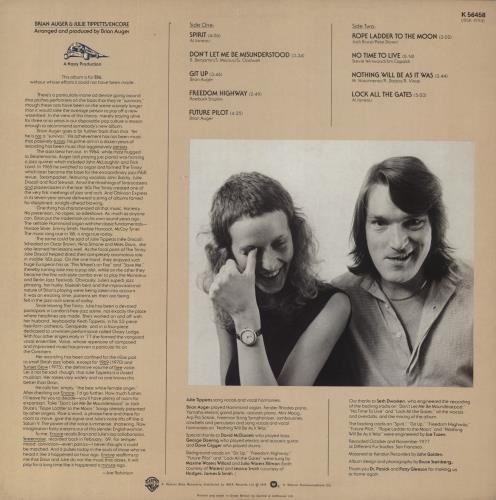 Brian Auger Encore UK vinyl LP album (LP record) (800921)