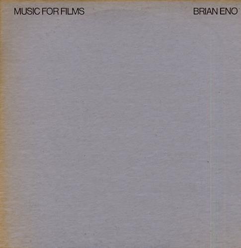 Brian Eno Music For Films UK vinyl LP album (LP record) (344156)