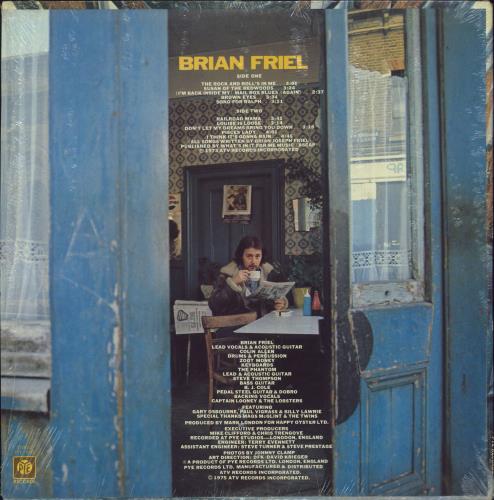Brian Friel Brian Friel - Shrink US vinyl LP album (LP record) (797100)