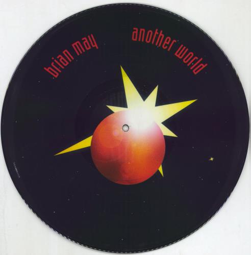 Brian May Another World - EX UK picture disc LP (vinyl picture disc ...