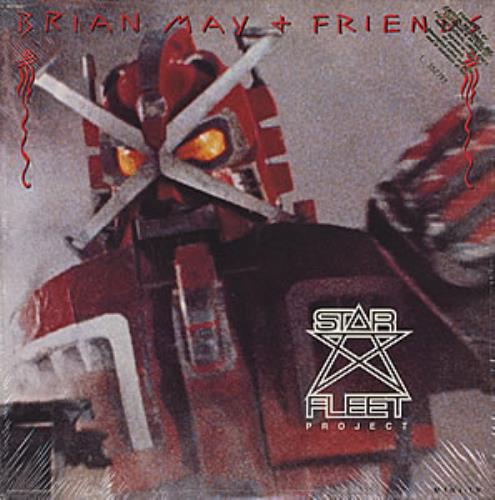 Brian May Star Fleet Project - promo stamped US Promo vinyl LP album ...