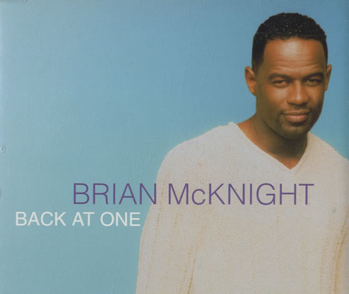 Brian McKnight Back At One UK Promo CD single (CD5 / 5") (497289)