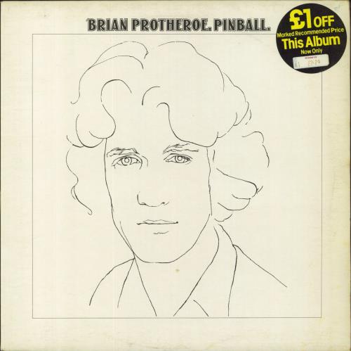 Brian Protheroe Pinball UK vinyl LP album (LP record) (413579)