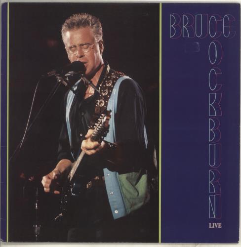 Bruce Cockburn Live UK vinyl LP album (LP record) (718223)