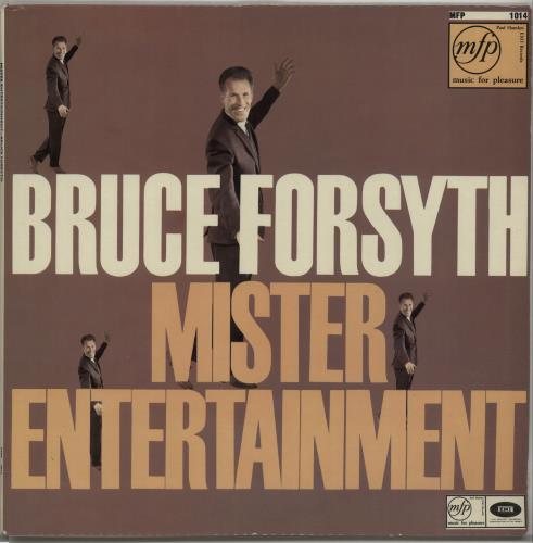 Bruce Forsyth Mister Entertainment UK vinyl LP album (LP record) (660603)